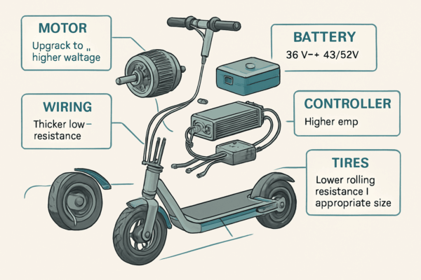 How to Make an Electric Scooter Faster